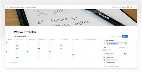 How To Count Completed Checkboxes In Notion With Formula