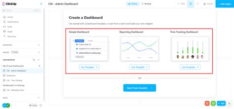 ClickUp Dashboard Tutorial Examples Create Manage
