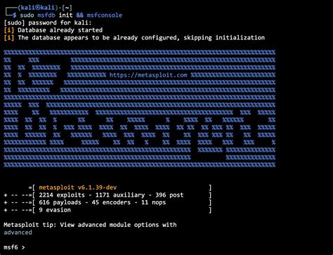 Metasploit Commands Navigating Msfconsole