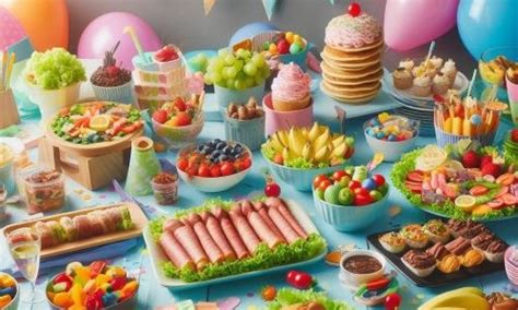 Ideas De Comida Para Cumpleaños Infantil Para 50 Personas