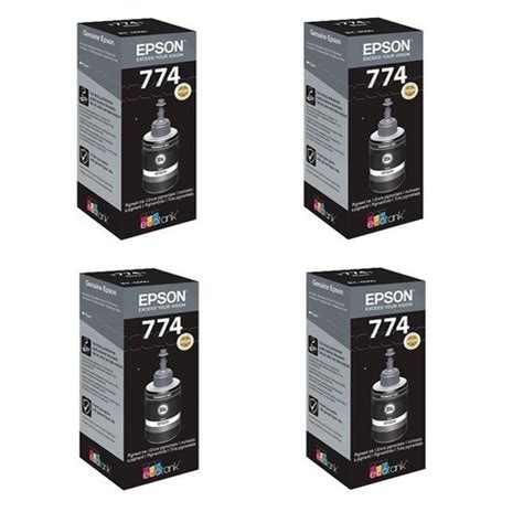 Buy Original Epson T7741 Black Four Pcs Black Ink Online @ ₹790 from ...
