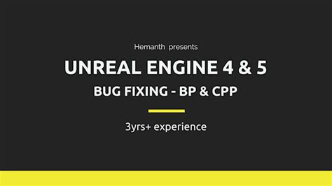 Fix Your Blueprint And Cpp Problems In Unreal Engine By Kathiresanheman Fiverr