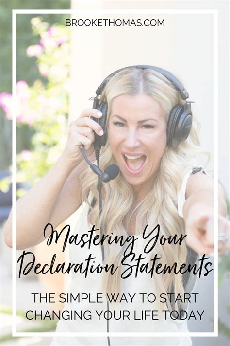 mastering your declaration statements out loud powerful words podcasts