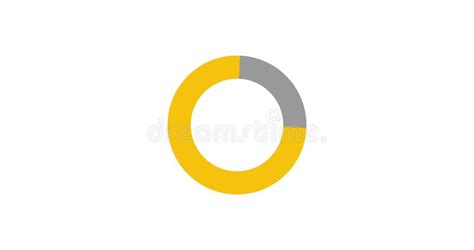 Loading Loop Animation Of Segmented Gradient Circle Stock Footage