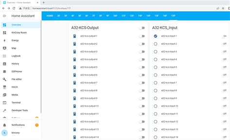 Kc868 A32 Home Assistant Demo Configurationyaml By Mqtt