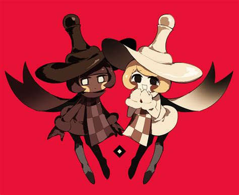 Melvi0 Pawn Black Cookie Pawn White Cookie Cookie Run Cookie Run
