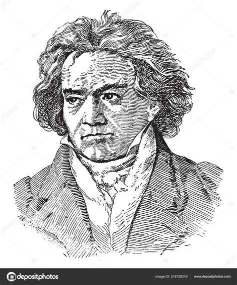 Ludwig Van Beethoven 1770 1827 German Composer Pianist Famous His Stock