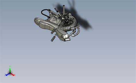 yamaha雅马哈xs650 old school超级摩托车跑车step step 模型图纸下载 懒石网