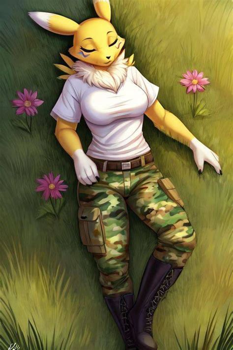 Female Renamon 4 By Blackdelta7 On Deviantart