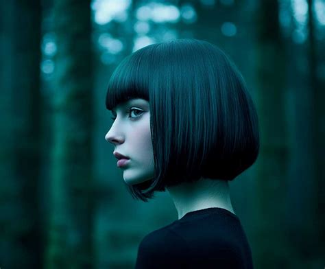 How To Add Color To A Bob With Bangs For A Bold Statement