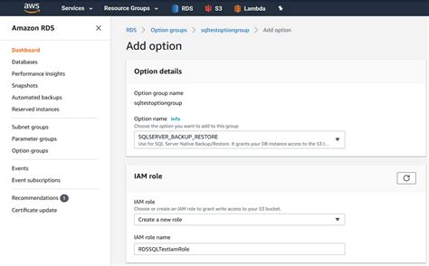 Configuring Rds Environment In Aws For Sql Server