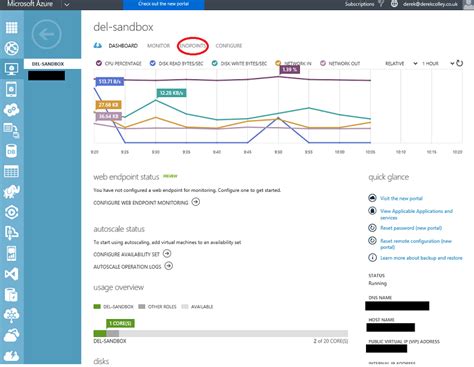 Configuring SQL Server Endpoint And ACL Access In Windows Azure