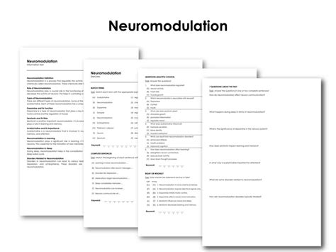 Neuromodulation Made By Teachers