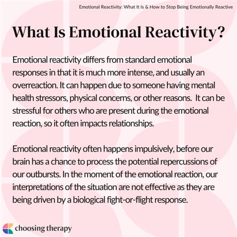 Emotional Reactivity What It Is And How To Stop Being Emotionally
