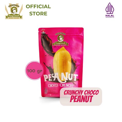 Jual Souvenir Snack Cemilan Kacang Coklat Panggang Cangcomak Kacang