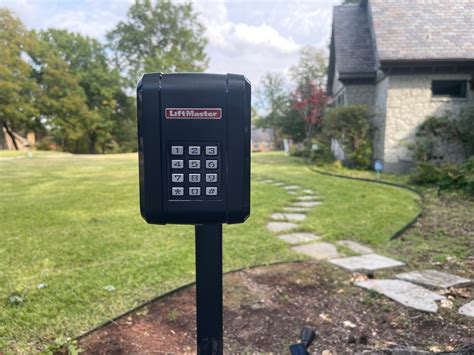 Keypad As Gate And Fence