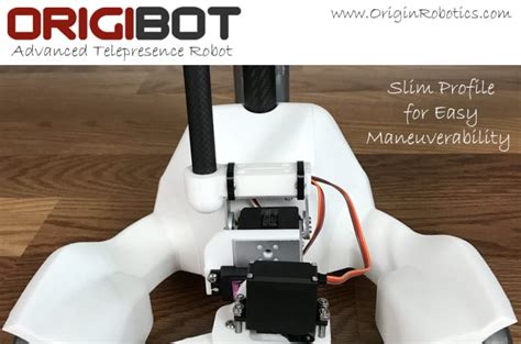 Origibot2 Telepresence Robot Platform With Gripper Indiegogo