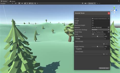 Github Escheiermannlow Poly Terrain Generator A Low Poly Terrain