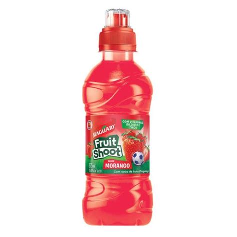 SUCO FRUIT SHOOT 275ML MORANGO - lavagnoli