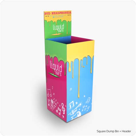 Custom Dump Bin Displays For Retail Pos And Pop Solutions Colourstone