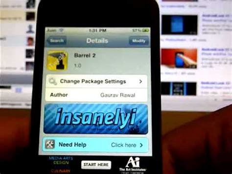Cydia Tweak Change The Way You Slide To Another Page With Barrel YouTube