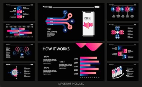 Шаблон бизнес презентации в Powerpoint Премиум векторы
