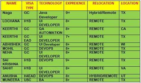 Javadeveloper Uidevelopers Qaautomation Businessanalyst Devopsengineer Himabindu Polapala