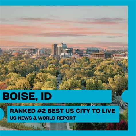 This Is Great News Boise Is A Wonderful Place To Call Home We Cannot