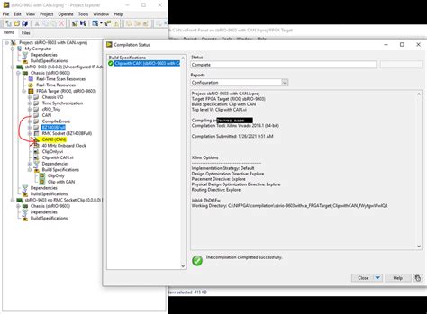 Solved Sbrio 9609 Not Able To Compile Can And Fpga Rmc Io In The Same Vi Ni Community