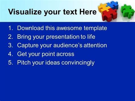 Puzzle Solution Business PowerPoint Templates And PowerPoint Themes 0712