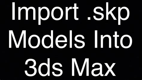 Sketchup To Ds Max Issue SketchUp SketchUp Community