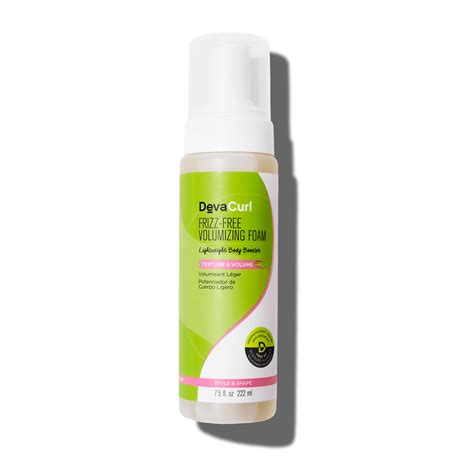 How To Use Devacurl Frizz Free Volumizing Foam Devacurl