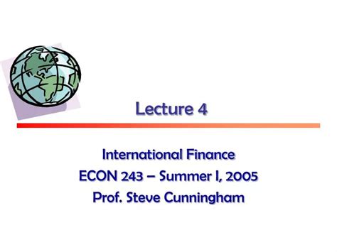 Ppt Lecture 4 Powerpoint Presentation Free Download Id728094