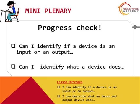 Lesson 1 Inputs And Outputs Pptx Computer Peripherals Computing