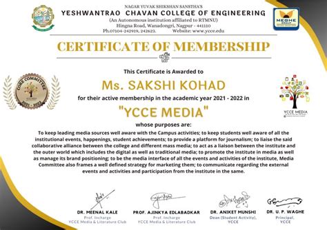 Sakshi Kohad On Linkedin Media Journalism Platform Ycce