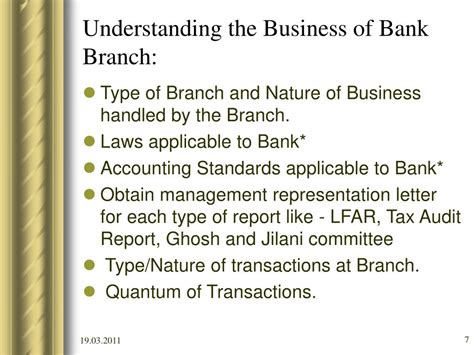 Ppt Bank Branch Audit Audit Planning Powerpoint Presentation Free