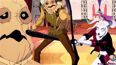 Scarecrow Ballbusting Harley Quinn Bat Swing In The Balls Eporner