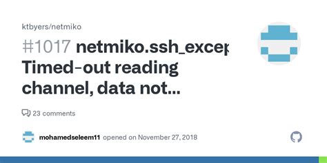 Netmikosshexceptionnetmikotimeoutexception Timed Out Reading