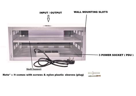 U Plus DVR Server Rack Network Rack Network Rack With Power Plug Socket CM X CM X CM At
