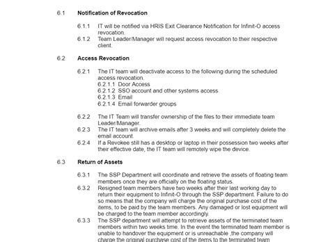 end user access revocation