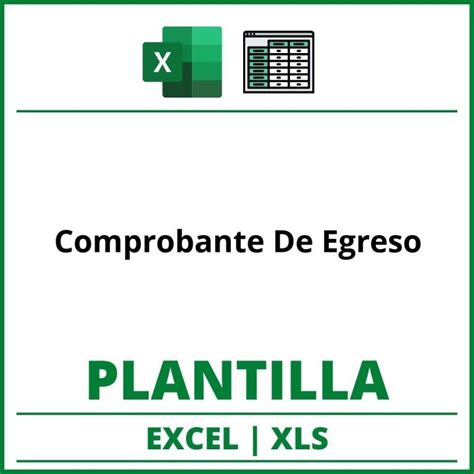 Formato De Comprobante De Pago Excel Xls