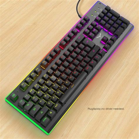 Havit Rgb Backlit Membrane Gaming Keyboard Spectral Distribution Pty Ltd