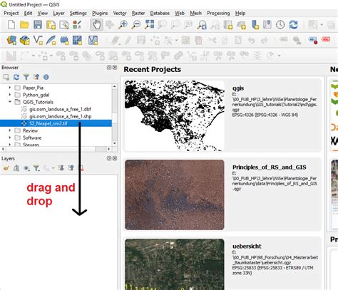 Loading And Visualizing Raster Data Remote Sensing And Geoinformatics