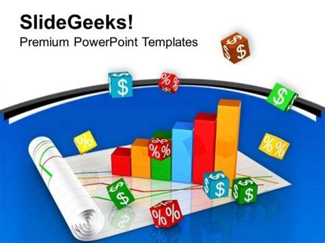 Bar Shows Growth In Dollars Business Powerpoint Templates Ppt Backgrounds For Slides 0313