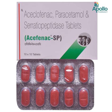 Acefenac Sp Tablet Price Uses Side Effects Composition Apollo Pharmacy