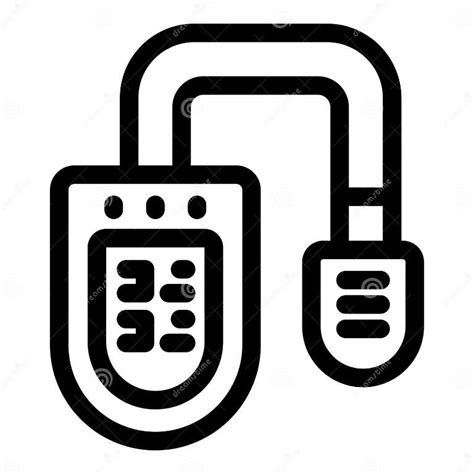 Electronic Car Key Using Remote Control Opening System Stock Illustration Illustration Of