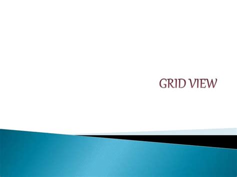 grid view ppt pptx web design and html internet