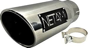 Netami 5 Inlet To 6 Outlet Diesel Exhaust Tip Stainless Steel Rolled