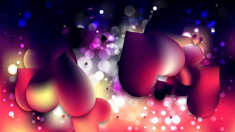 빨간색과 검은 색 발렌타인 배경 Eps Ai Uidownload