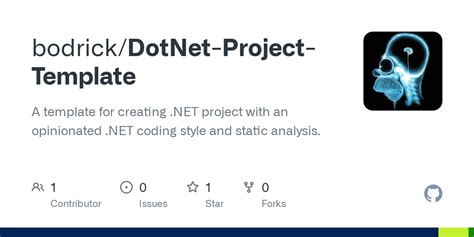 github bodrick dotnet project template a template for creating